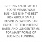 How Long Does It Take to Get an 80 PAYDEX Score? | Credit Suite